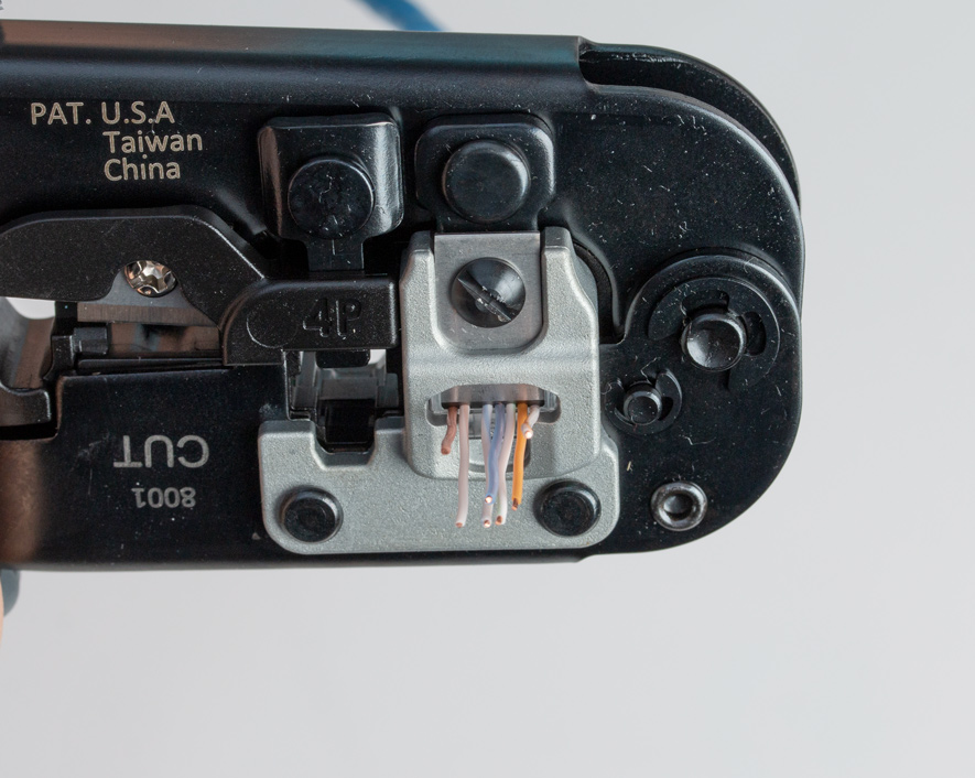 "Krimp & Knip" tang RJ45 "Pass through" (UC-4569) | 81148105